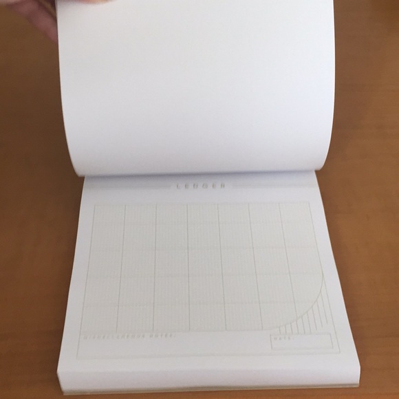 Paper Destiny | Office | Nwt Paper Destiny Ledgerstyle Notepad | Poshmark